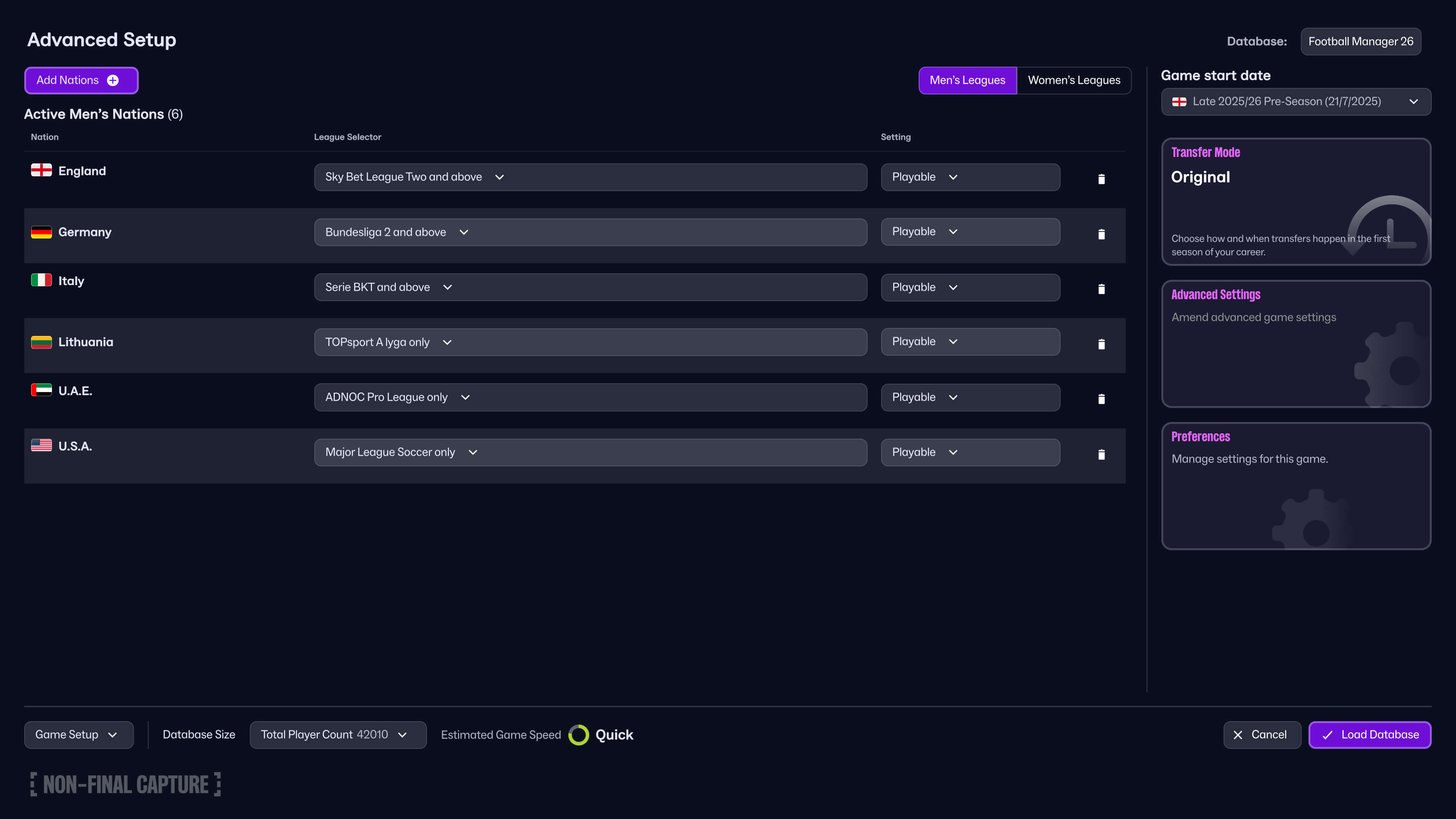 Your Style, Your Personality: FM26's revamped manager creator ...